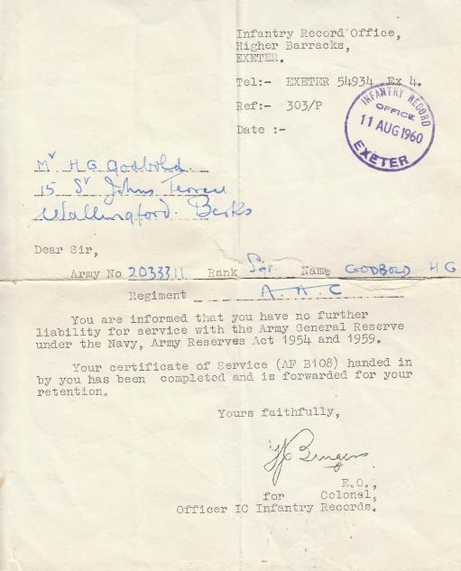 Corporal Charles Henry Godbold